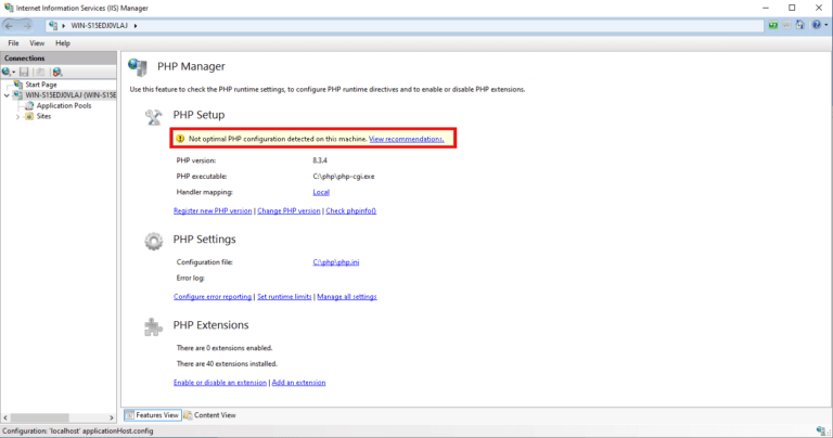 How To Install PHP On IIS Windows Server 2022, 2019, 2016