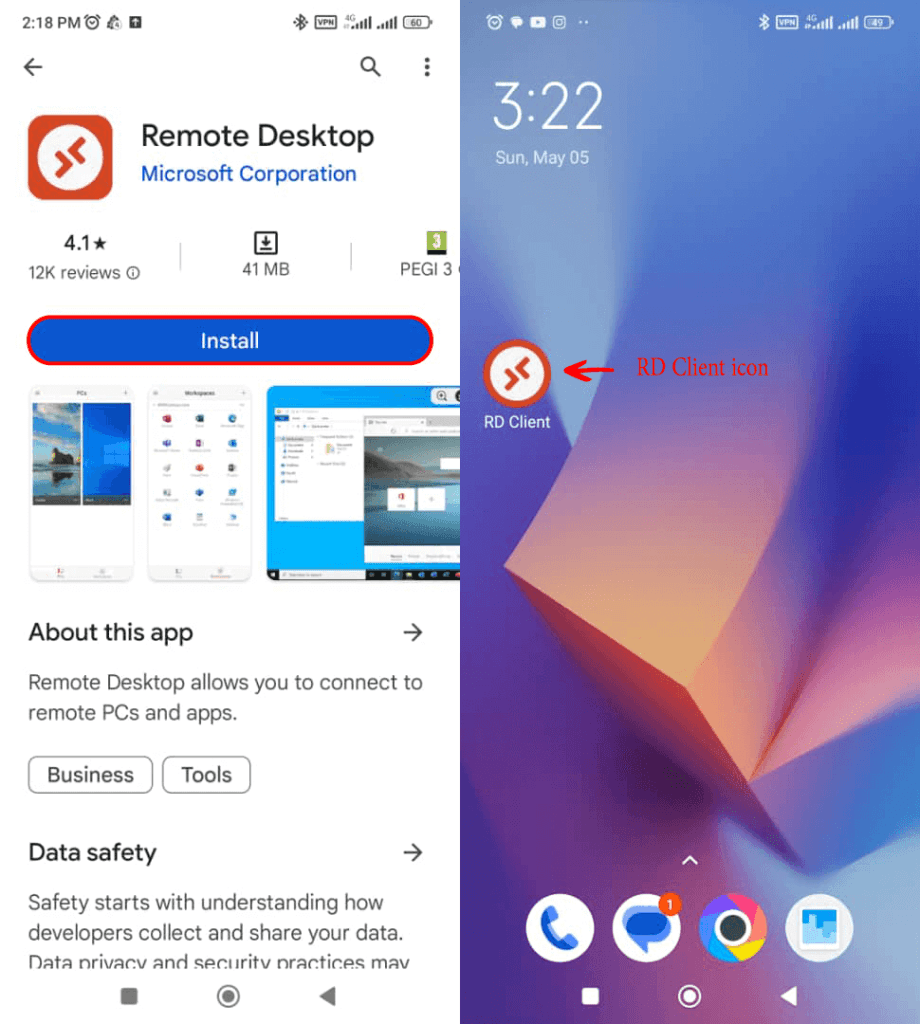 How To Use RDP Connection In Android Phone - VPSMakers