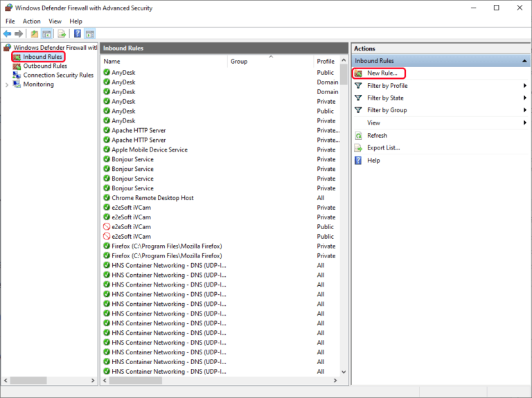 How To Block Ports In Windows Server Firewall? - VPSMakers