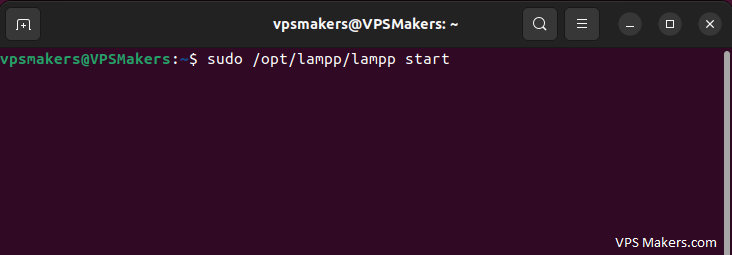How To Install Xampp On A Linux Vps In 5 Minutes Vpsmakers