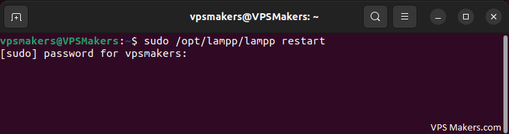 How To Install Xampp On A Linux Vps In 5 Minutes Vpsmakers